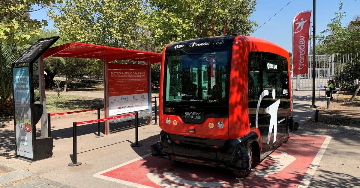 El primer Shuttle autónomo de Latinoamérica se instala en Chile de la ...